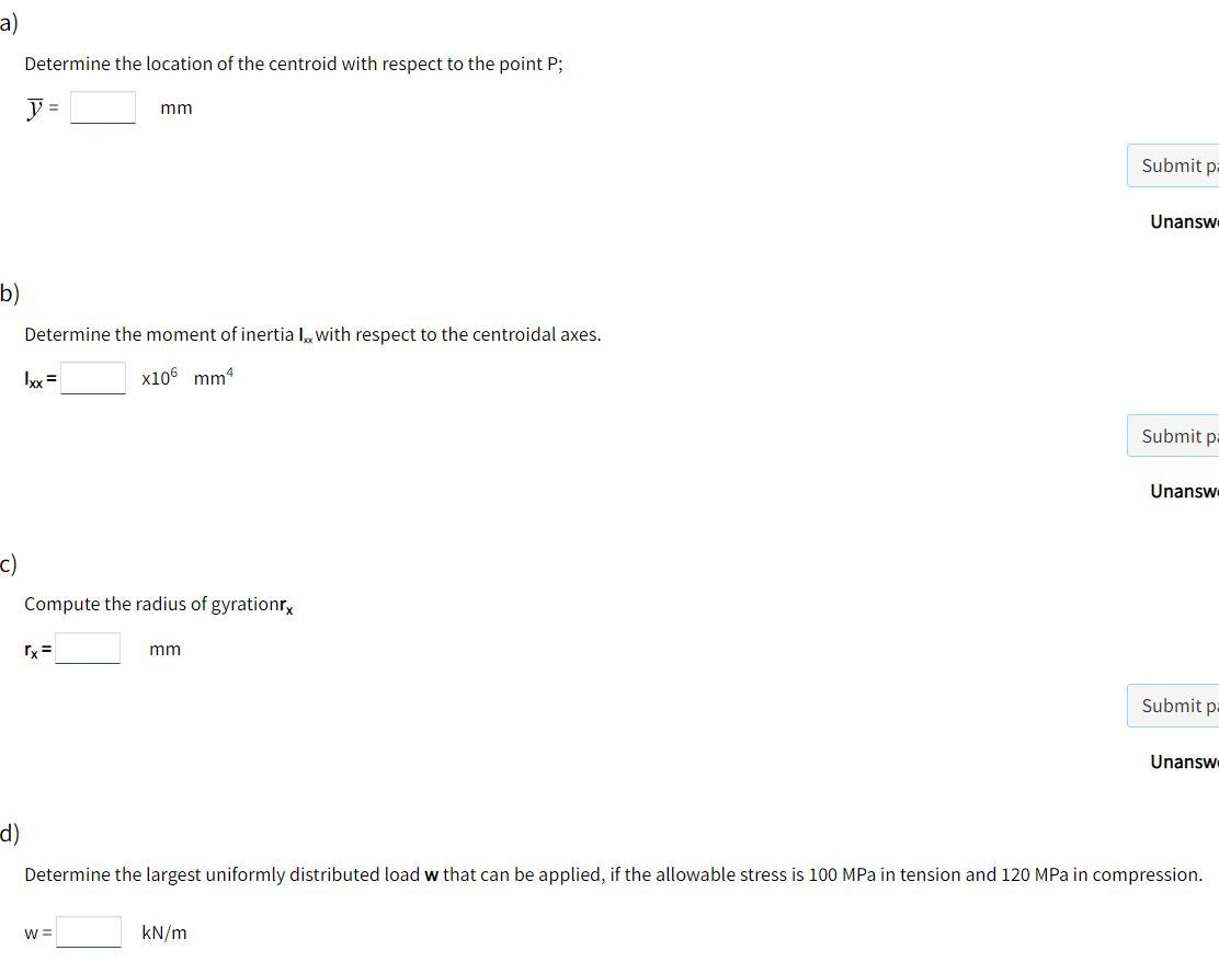 Solved A PFC Channel3Channel3 and a universal beam (UB) | Chegg.com