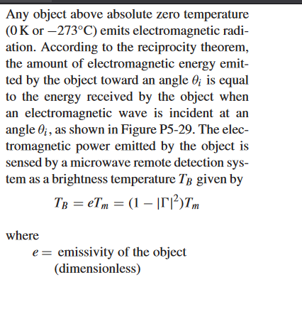 Solved Any object above absolute zero temperature (0 K or | Chegg.com