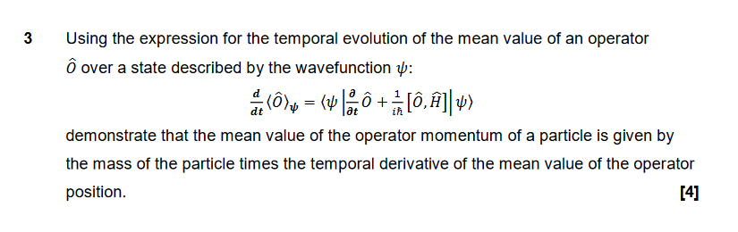 Solved Using the expression for the temporal evolution of | Chegg.com