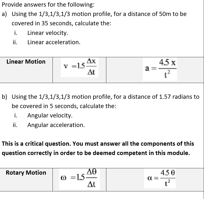 Solved Provide answers for the following: a) Using the | Chegg.com