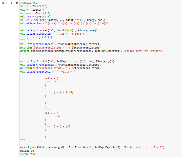 Solved In this problem, we will translate Lettuce programs | Chegg.com