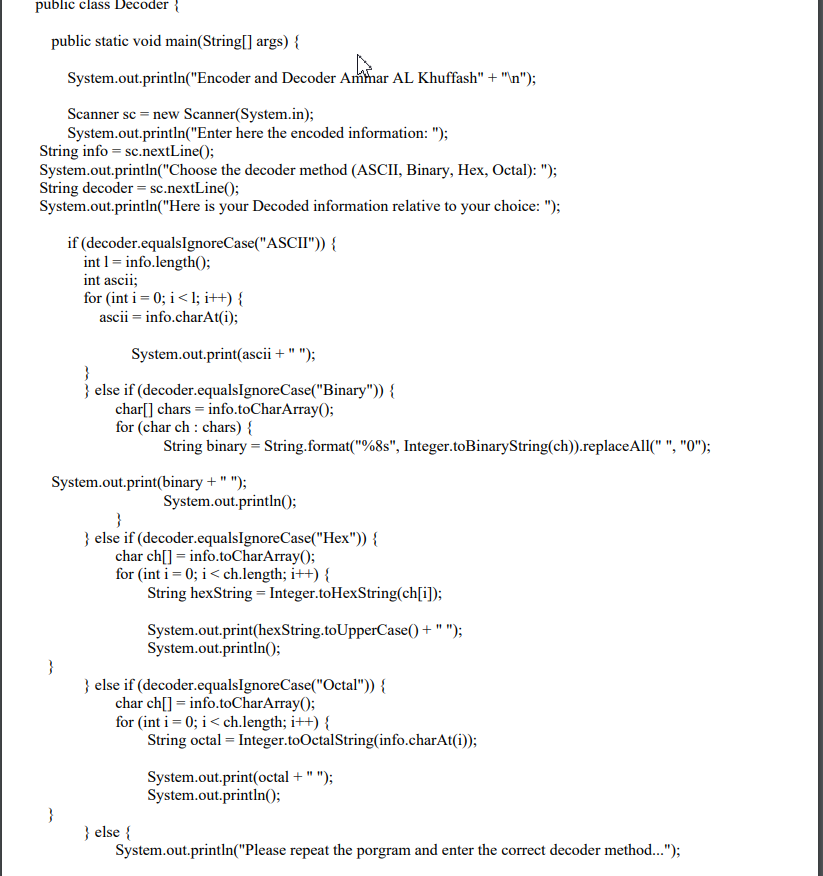 Solved I have a to present this self made project in a | Chegg.com