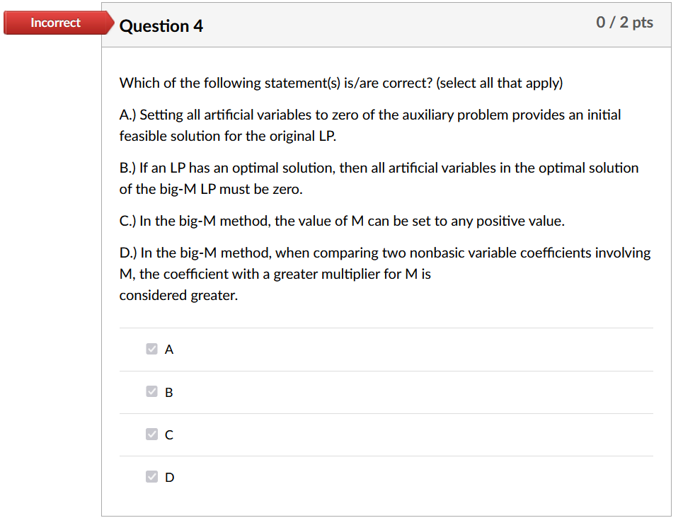 Solved Which Of The Following Statements Isare Correct 4594