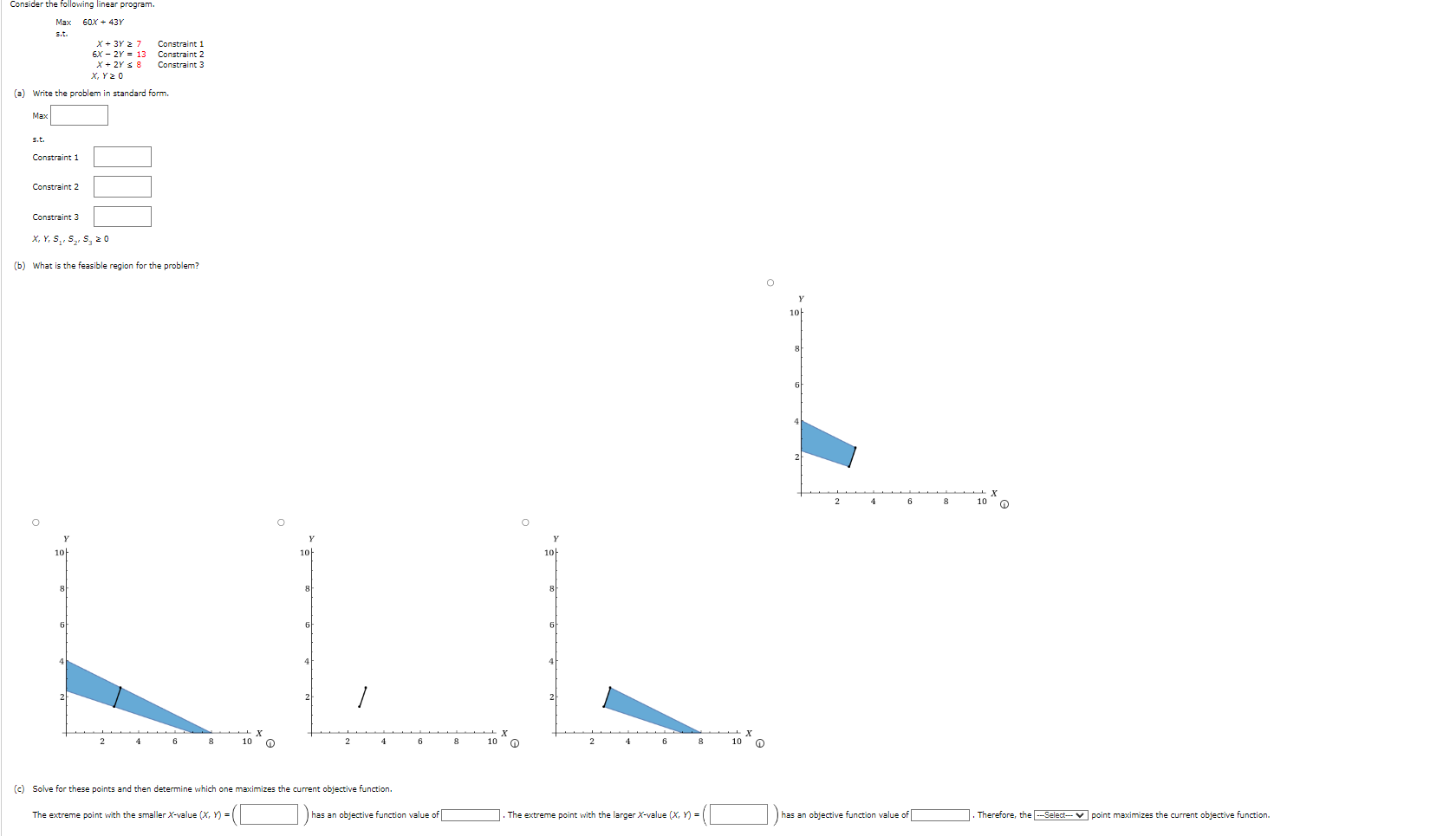 Solved Max Constraint 1 Constraint 2 Constraint 3 | Chegg.com