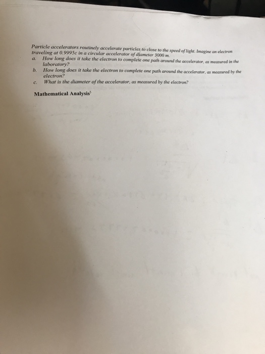 Solved Particle accelerators routinely accelerate particles | Chegg.com