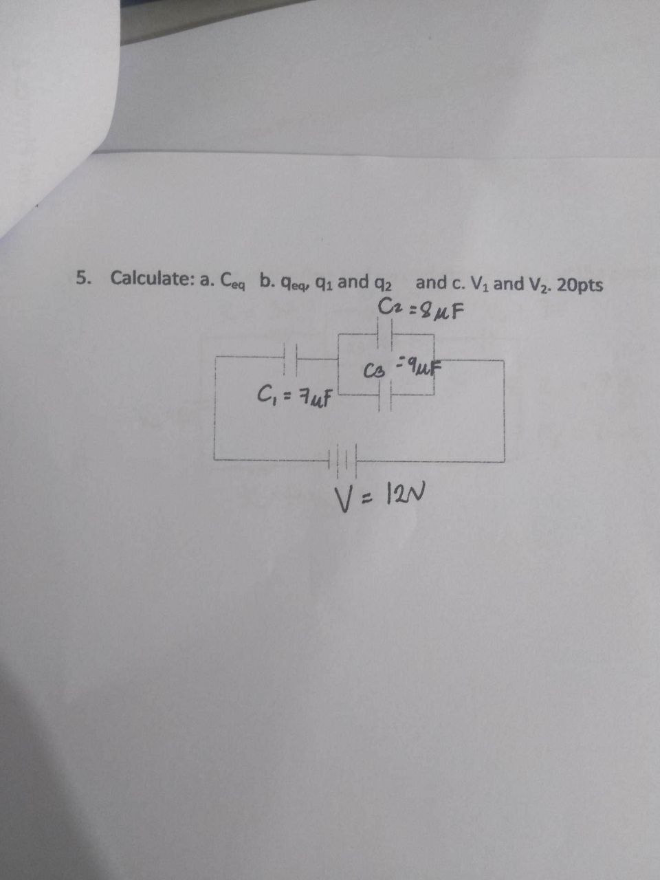 Solved NAME: SECTION: DATE; Solve the following: 1. Two | Chegg.com