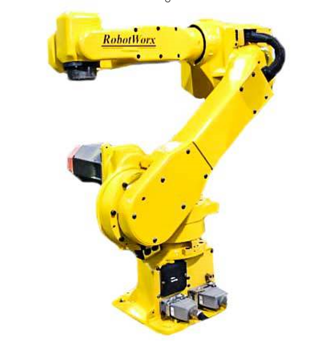 Solved Draw kinematic diagram for this robot called (Fanuc | Chegg.com