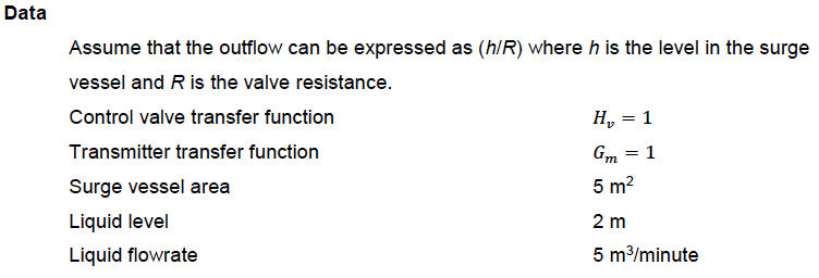 A liquid vessel has an inlet and an outlet streams. | Chegg.com