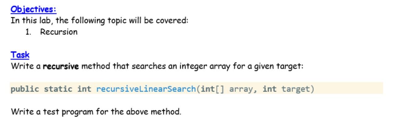 Solved Objectives: In this lab, the following topic will be | Chegg.com