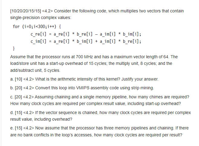Solved [10/20/20/15/15] Consider the following code, | Chegg.com