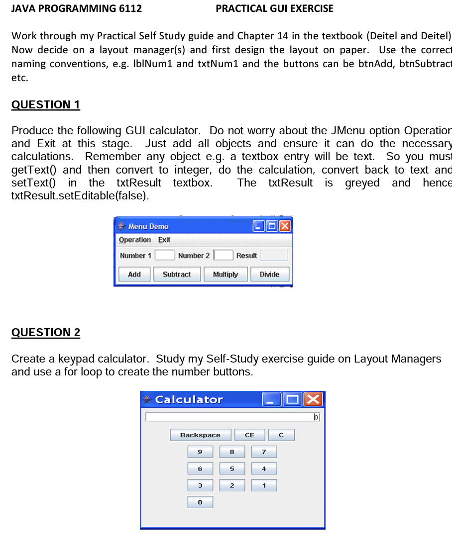 Solved Work through my Practical Self Study guide and | Chegg.com