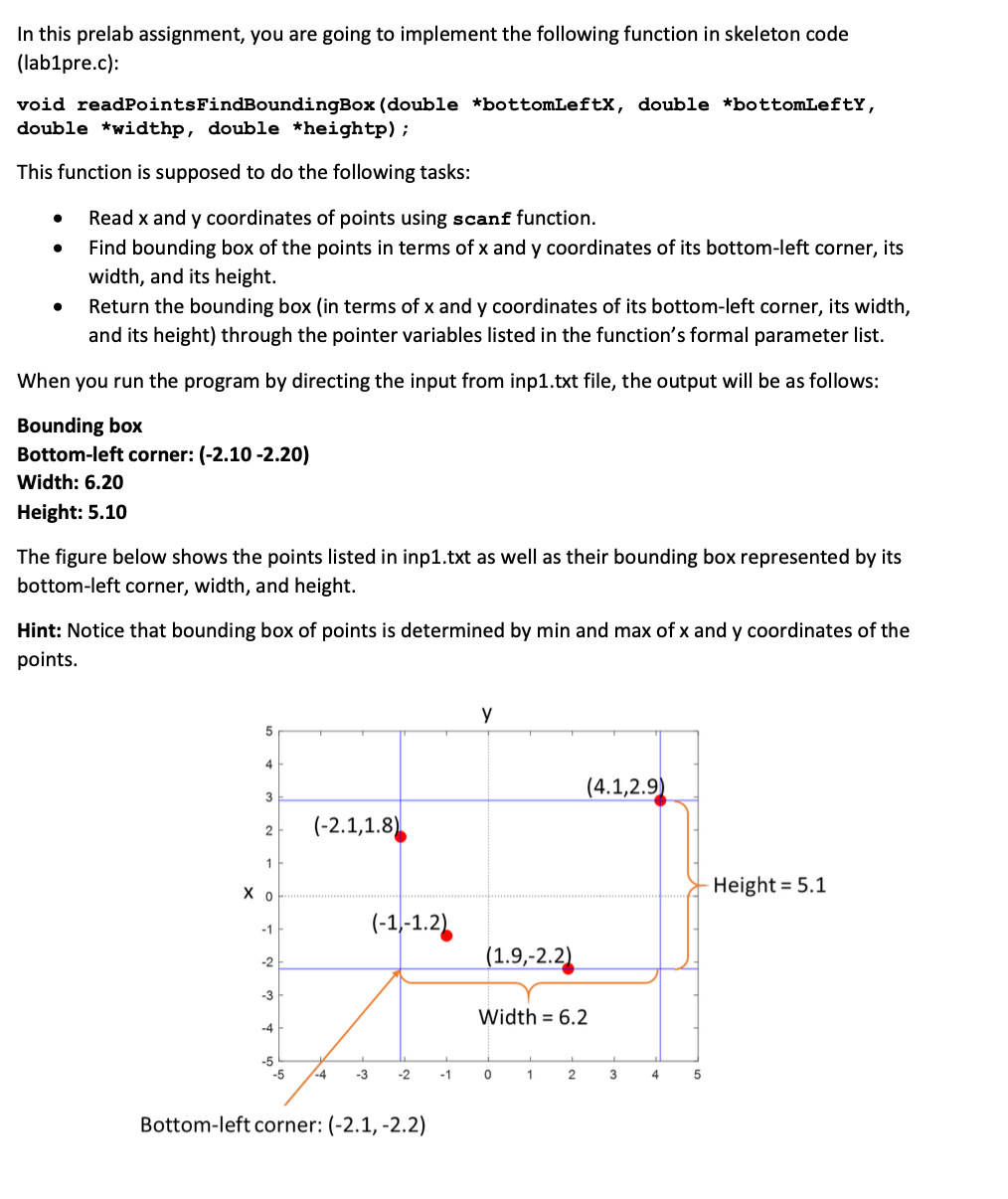 Solved In this prelab assignment, you are going to implement | Chegg.com