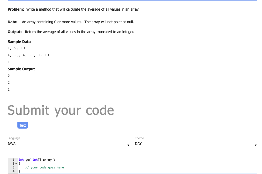 Solved Problem: Write a method that will calculate the | Chegg.com