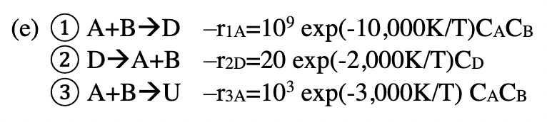 Solved For each of the following sets of reactions, describe | Chegg.com
