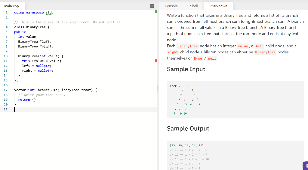 Solved Console Shell Markdown Maincpp 1 Using Namespace 8852