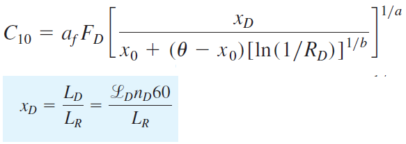 Solved How can i use this Xd formula for infinite life | Chegg.com