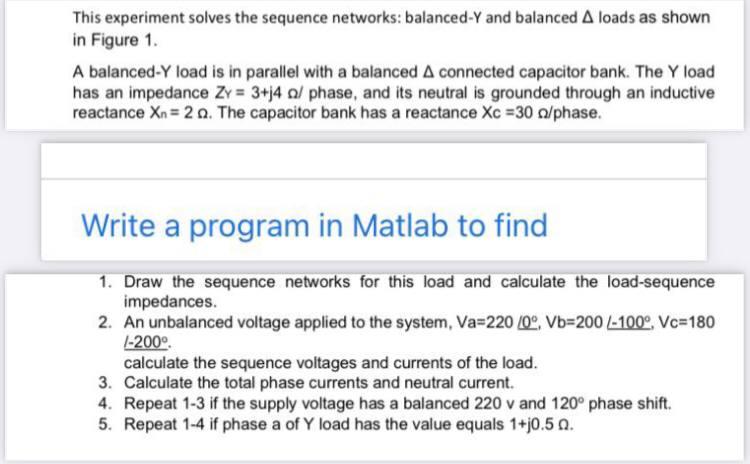 Solved This experiment solves the sequence networks: | Chegg.com