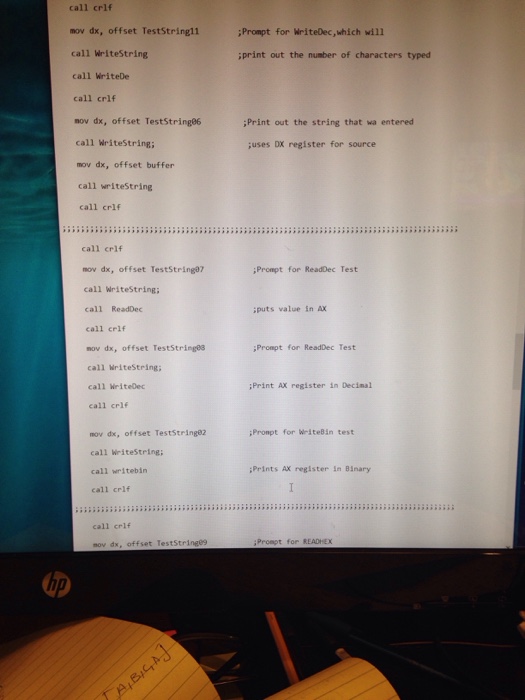 Assembly language program is incomplete need: | Chegg.com