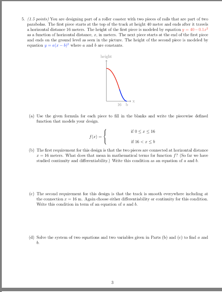 Solved 5. (1.5 points) You are designing part of a roller | Chegg.com