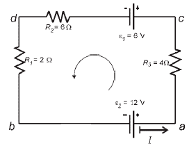 Solved Referring to figure, current, I, flows in a | Chegg.com
