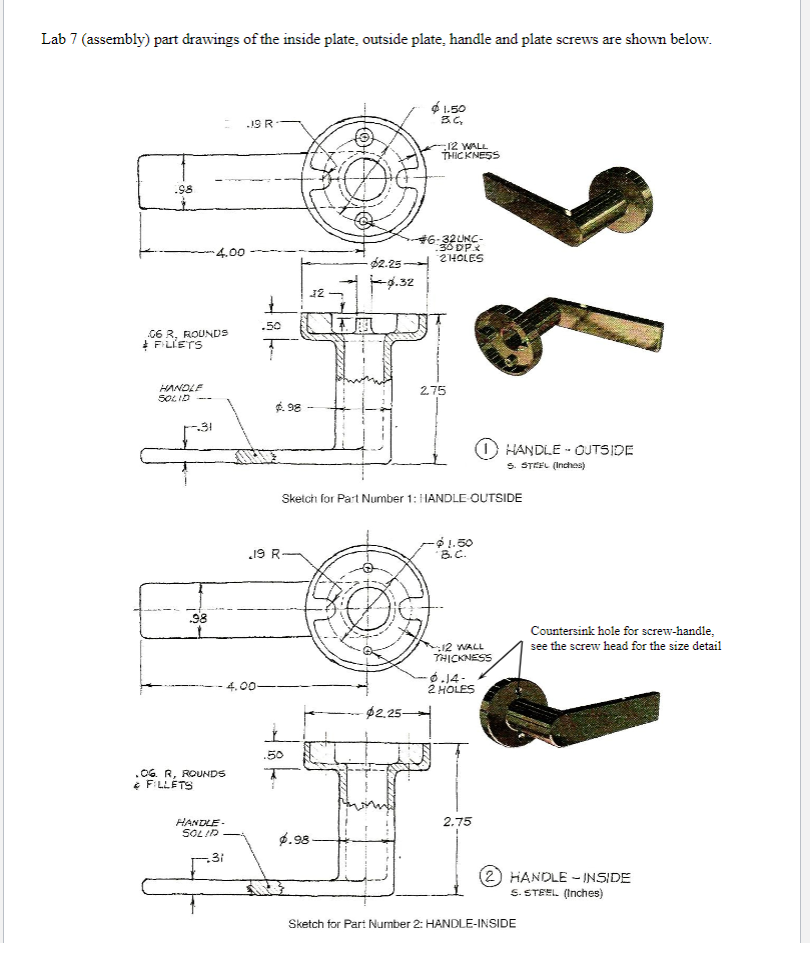 Solved Use Solidworks and provide the mass properties window | Chegg.com