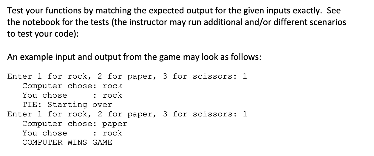 Solved Write a program HW5_p3_game() that lets the user play | Chegg.com