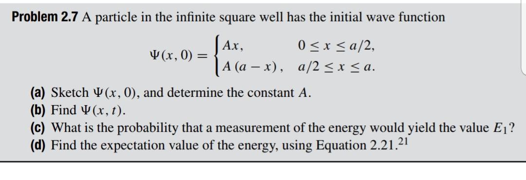 Solved Problem 2.39 In Problem 2.7(d) you got the | Chegg.com