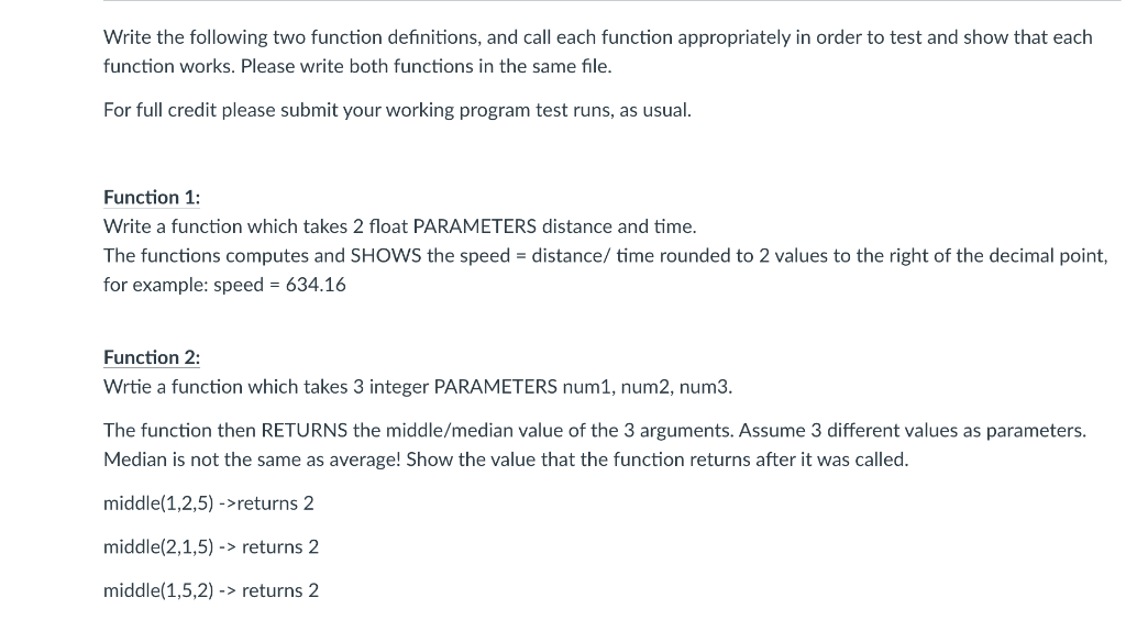 Solved Please write in python and show in the complier. I | Chegg.com