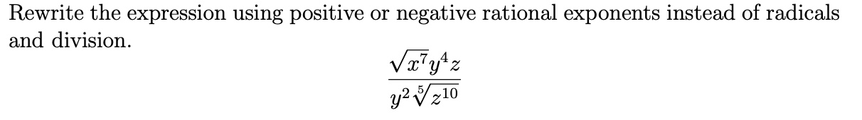 Solved Rewrite the expression using positive or negative | Chegg.com