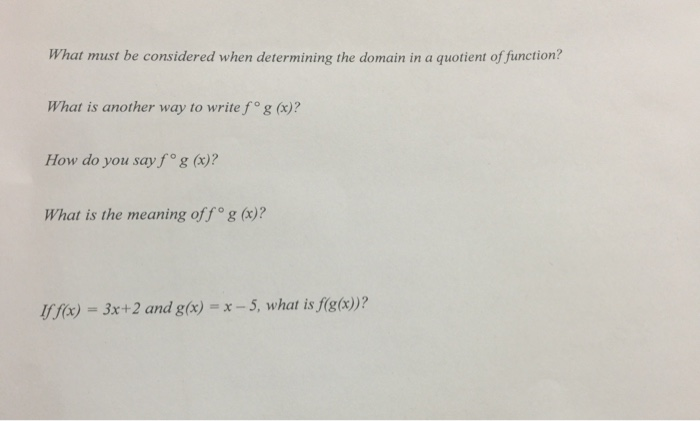 Solved hatmat e cododont What is another way to write fo g | Chegg.com