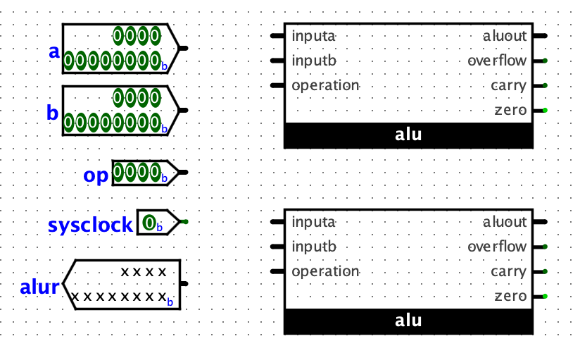 1. 12-bit ALU [15] • Submission file for this part: | Chegg.com