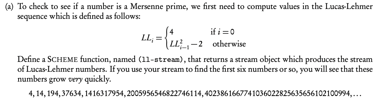 To check to see if a number is a Mersenne prime, we | Chegg.com