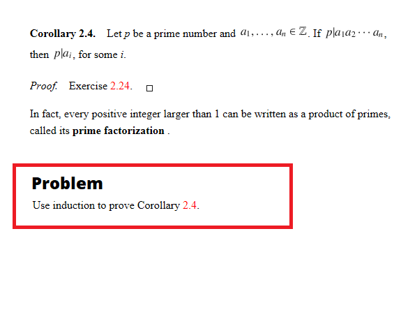 Solved I need help with an Abstract Algebra question. Please | Chegg.com