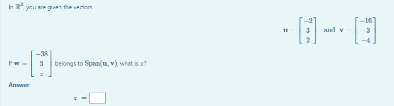Solved Find the values of k for which the vectors | Chegg.com