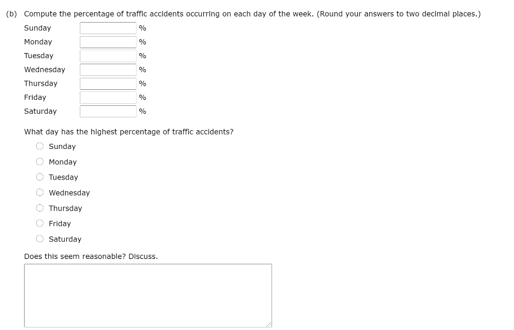 Solved The National Highway Traffic Safety Administration | Chegg.com