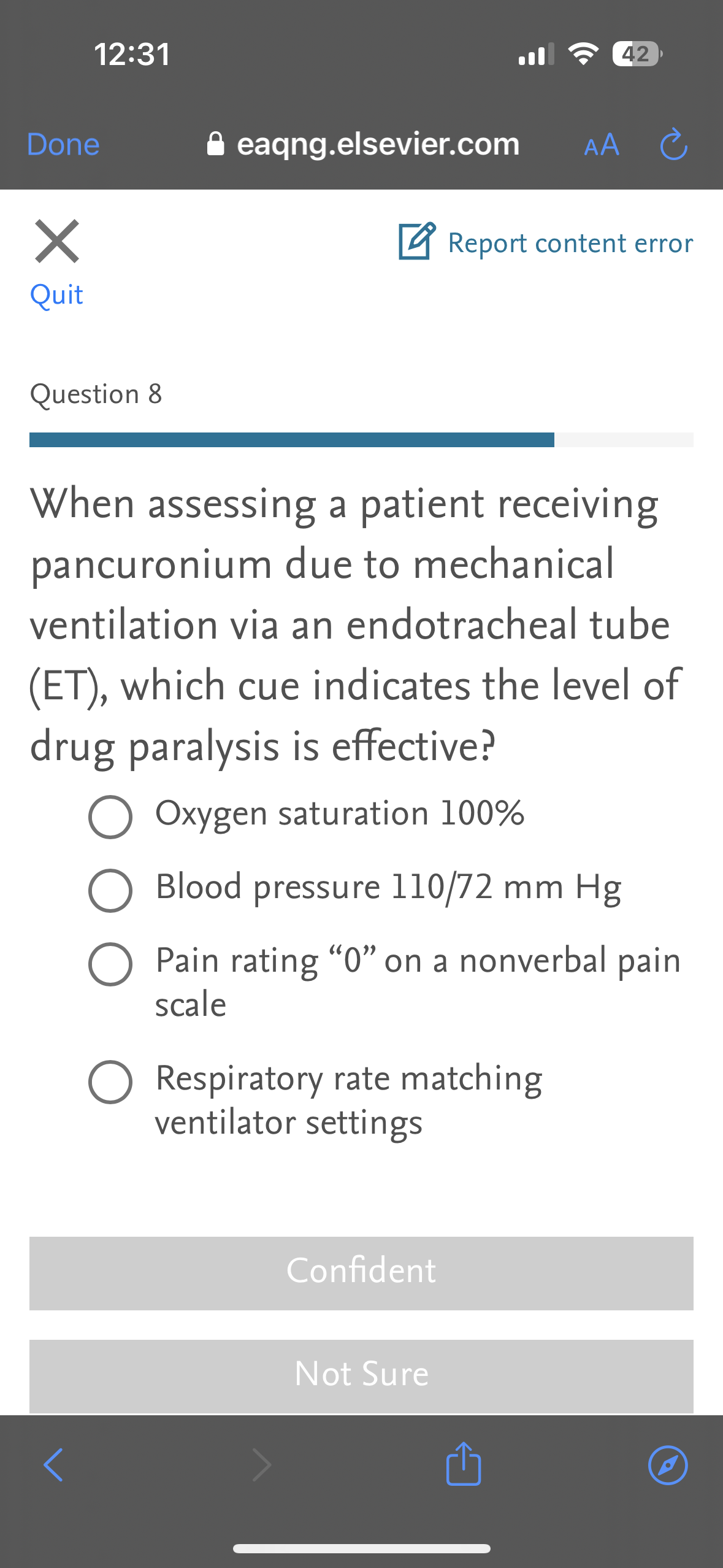 Solved When assessing a patient receivingpancuronium due to | Chegg.com