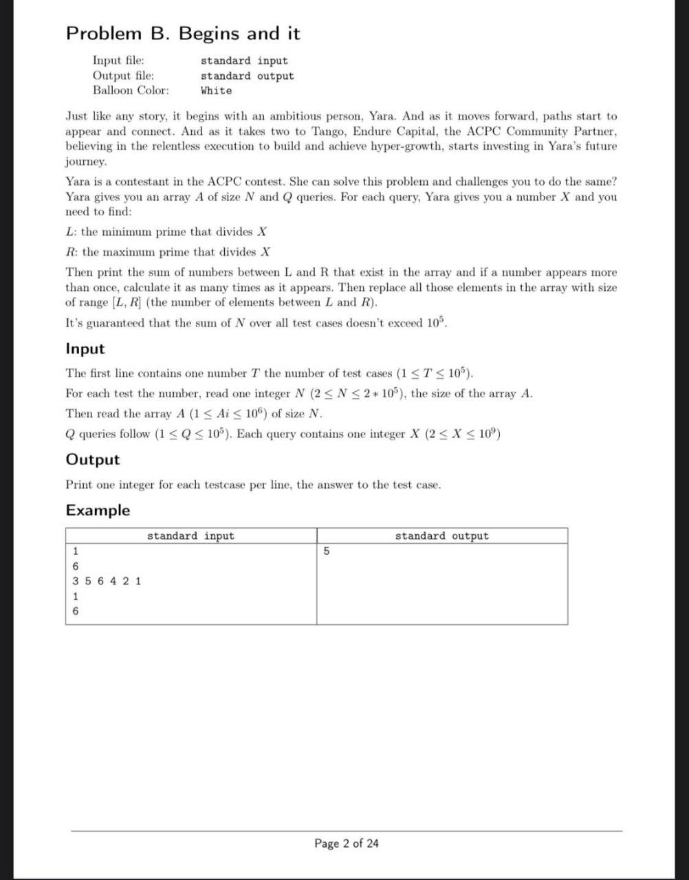 Solved Problem B Begins And It Input File Output File