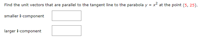 Solved Find the unit vectors that are parallel to the | Chegg.com