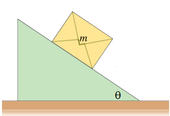 Solved Show me the steps to solve An object slides down a | Chegg.com