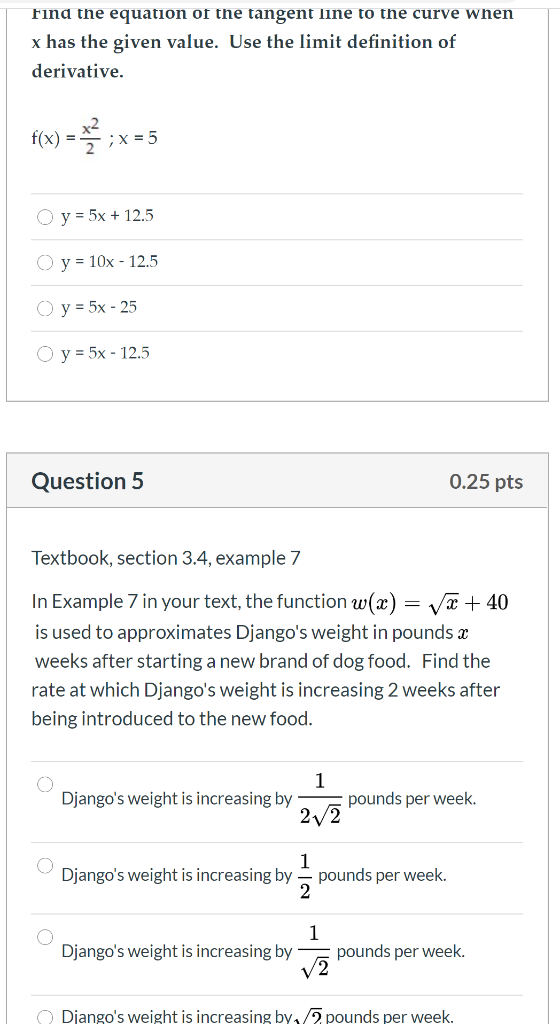 Solved Find the equation of the tangent line to the curve | Chegg.com