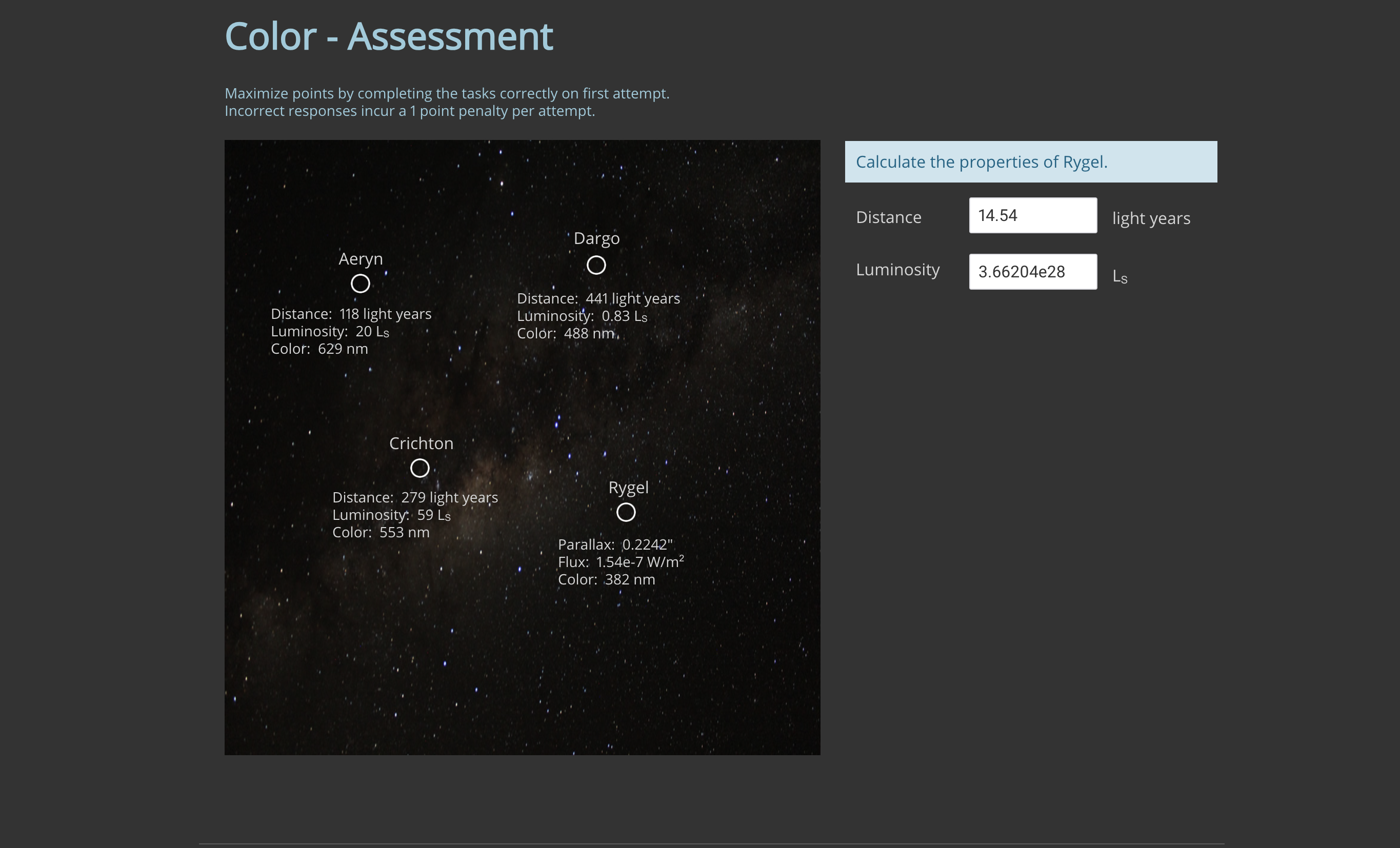 Solved Calculate the properties of Rygel, please. | Chegg.com