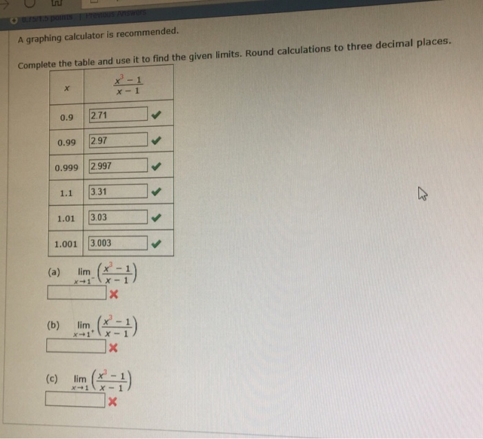 Solved A graphing calculator is recommended. Complete the | Chegg.com