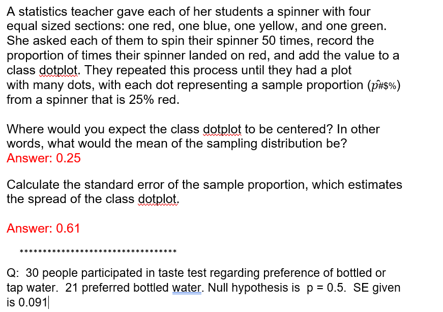 Solved I thought I knew how to calculate SE. But my | Chegg.com