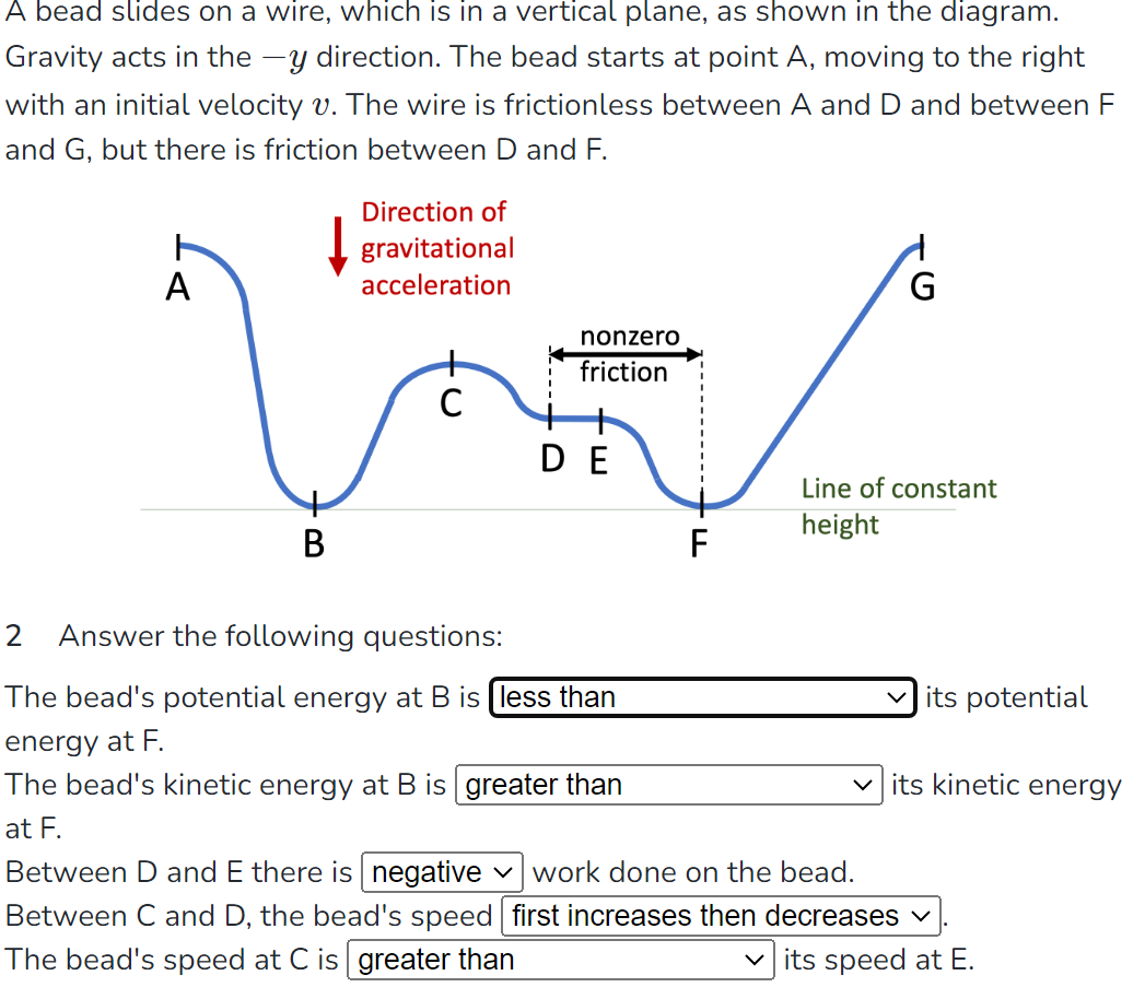 Solved A bead slides on a wire, which is in a vertical | Chegg.com