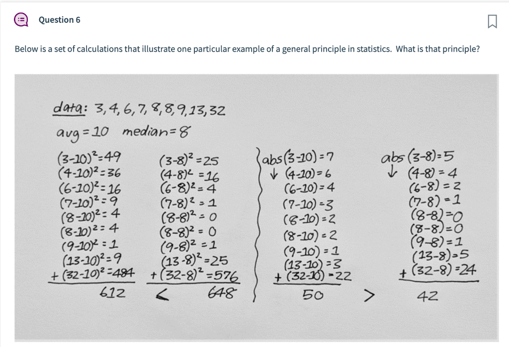Solved selow is a set of calculations that illustrate one | Chegg.com