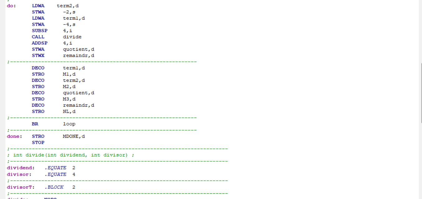 Solved Above is a program in PEP that reads pairs of | Chegg.com