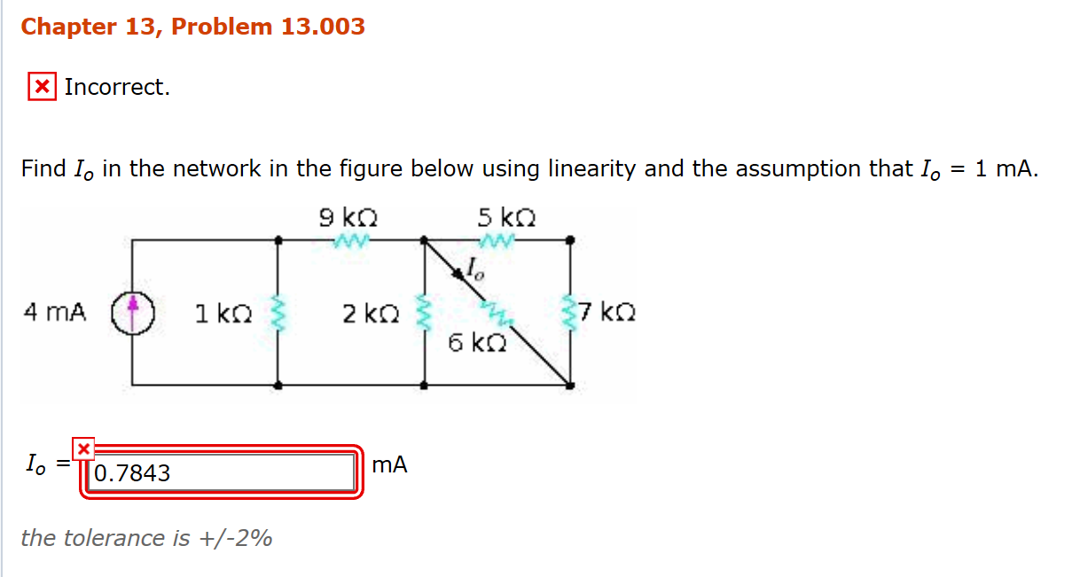 Solved Find Io in the network in the figure below using | Chegg.com
