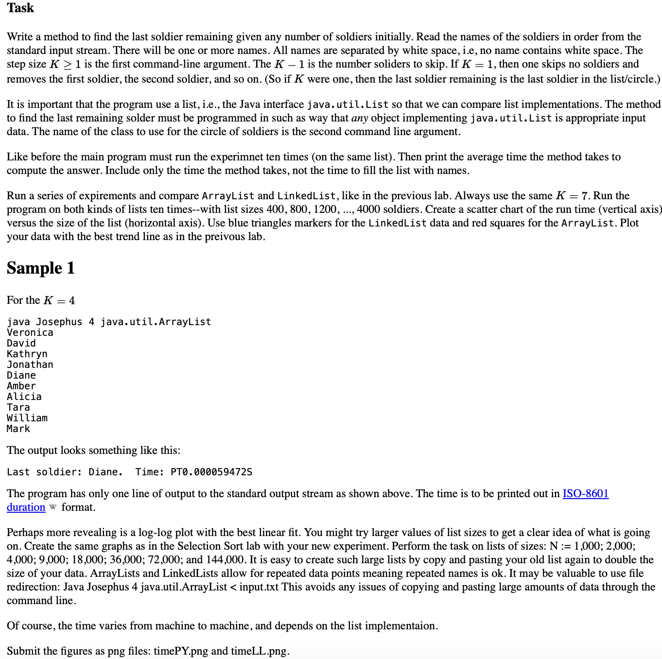 Solved Write a method to find the last soldier remaining | Chegg.com