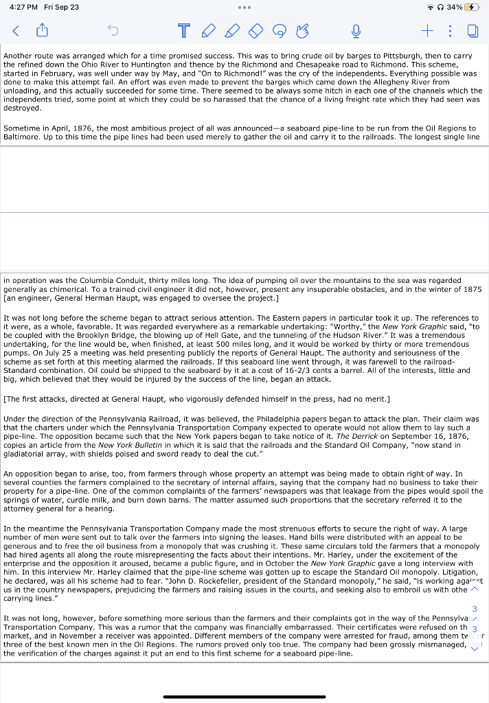 With Congress in such a temper the oil men felt that | Chegg.com