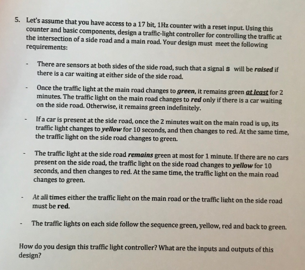 5. Let's assume that you have access to a 17 bit, 1Hz | Chegg.com